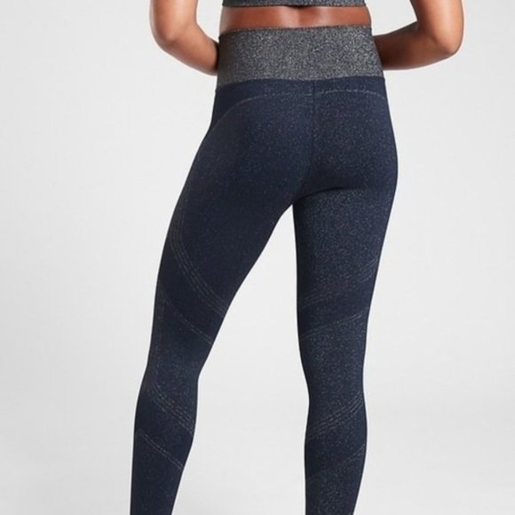 Athleta | Pants & Jumpsuits | Athleta Twilight Tights Size Xs Navy ...